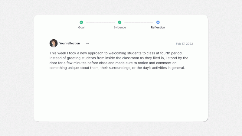 Sessions for Reflection starts with putting the camera away